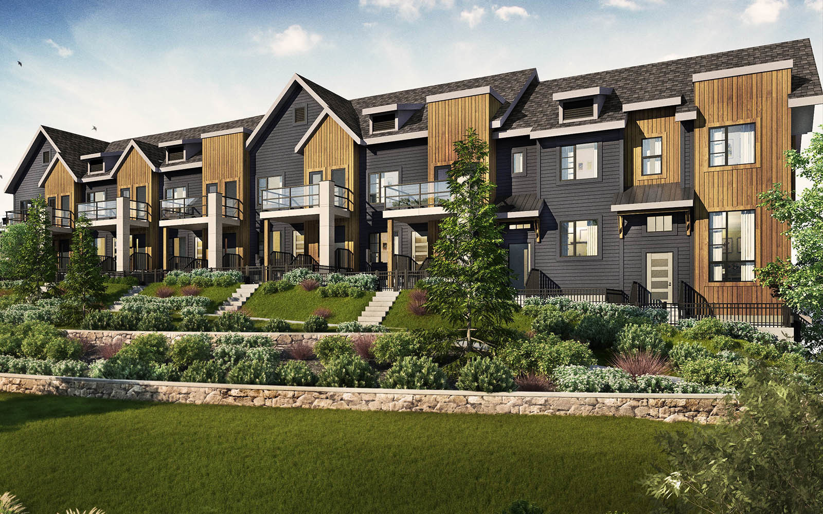 #13912 - Livingston New 3br, 2.5bath Home -Townhouse-Calgary